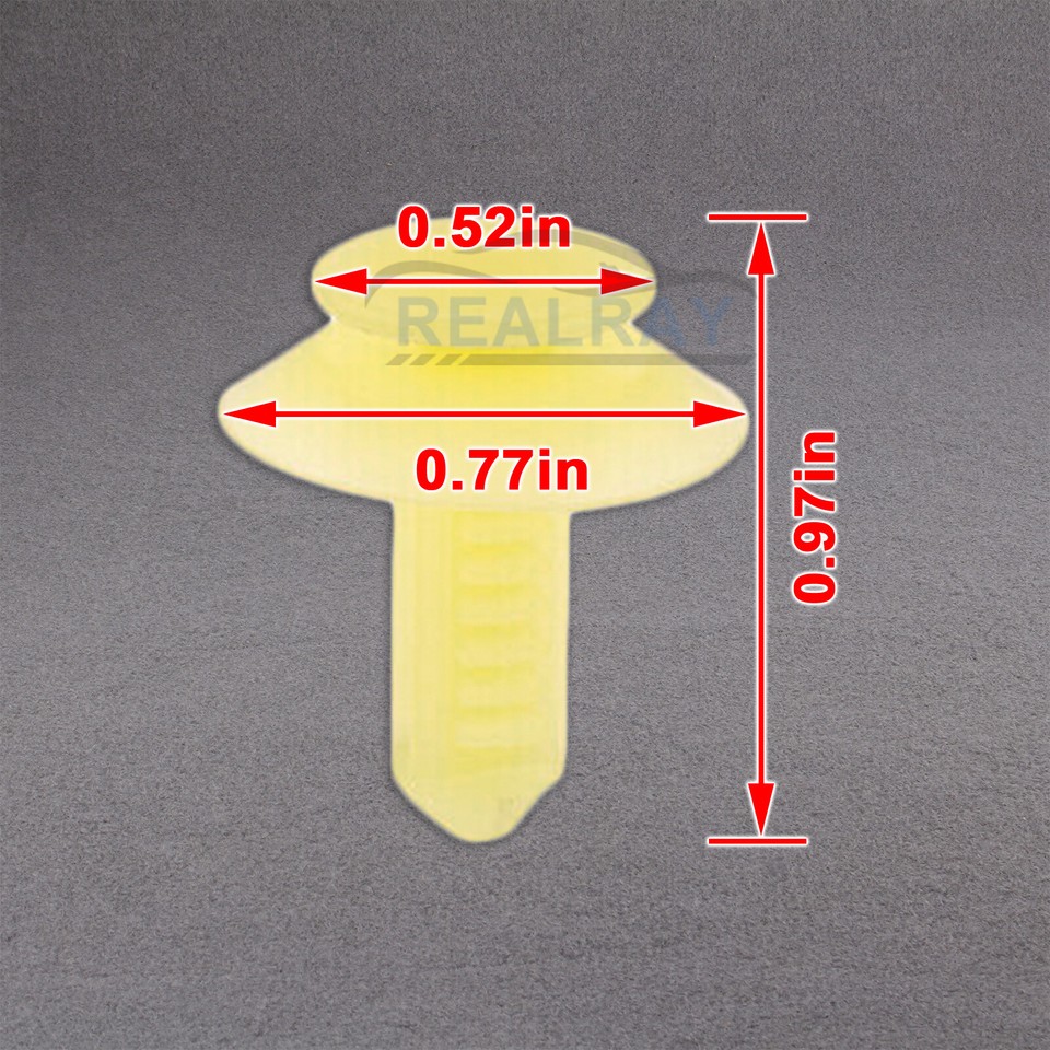 20pcs Interior Door Panel Clips Fasteners Push Pins Retainers for Ford ...