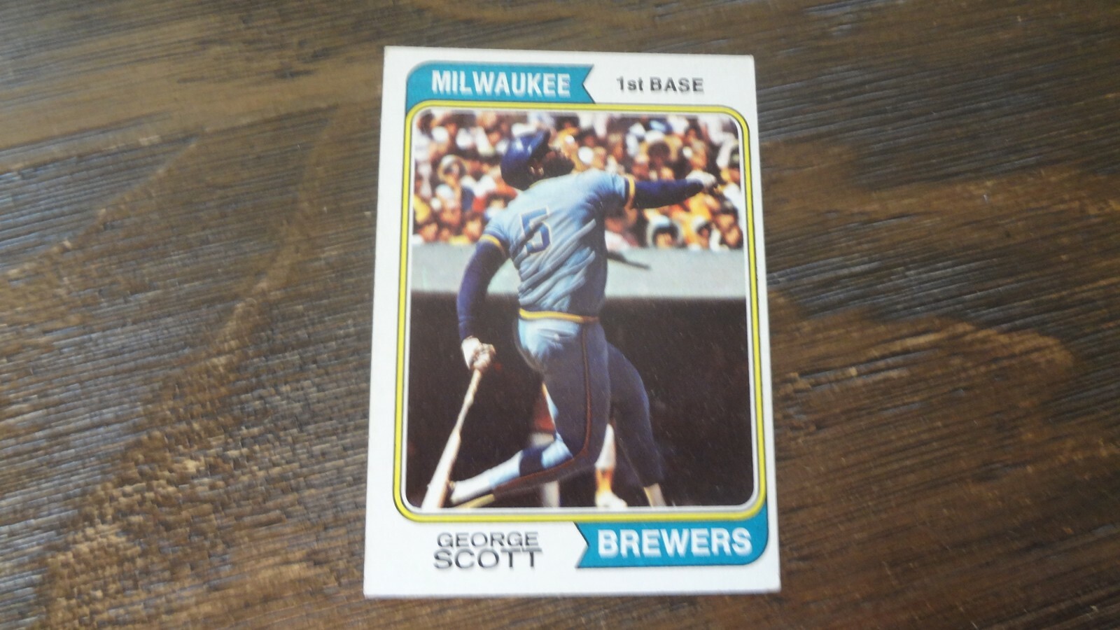 1974 TOPPS # 27 GEORGE SCOTT BASEBALL CARD | eBay