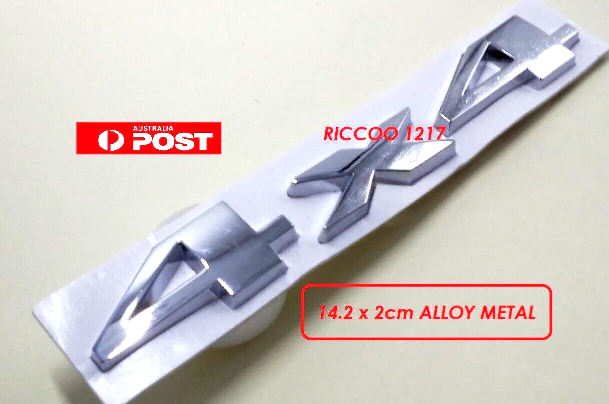 2 badges for Mitsubishi Triton 4x4 chrome 1 triton + 1 4x4 Badge | eBay ...