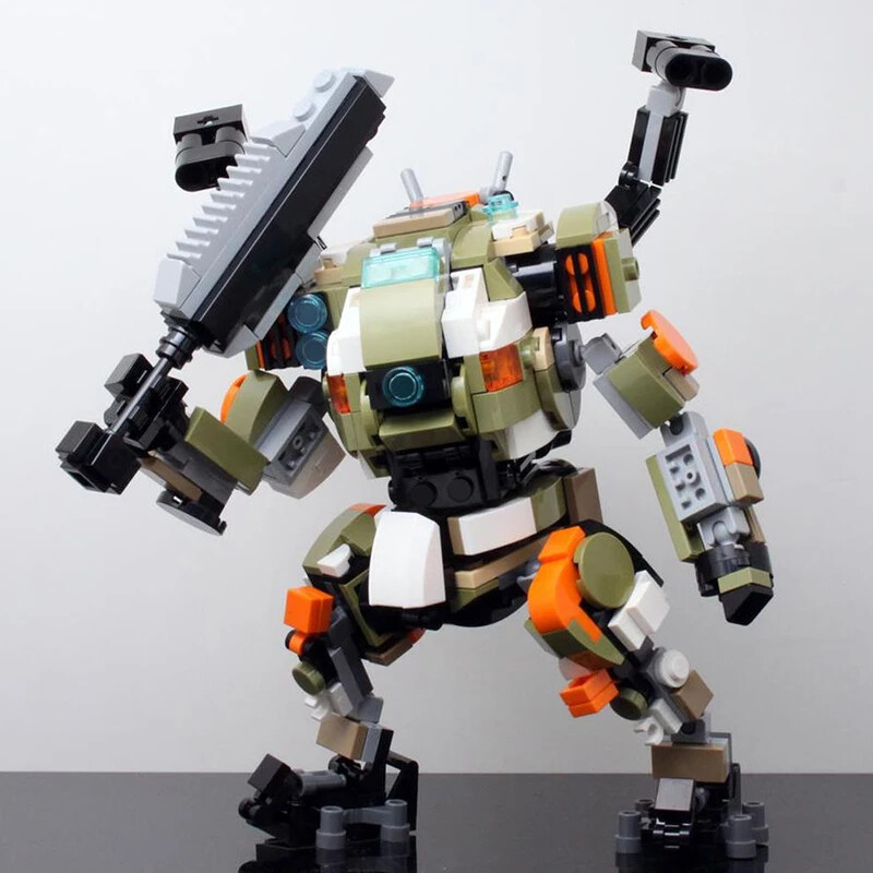MOC Titanfall 2 BT-7274 Robot Figures Building Blocks Toys Mech Model ...