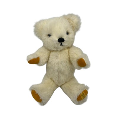 Merrythought England Joined Teddy Bear 12” Plush Stuffed Toy Cream ...