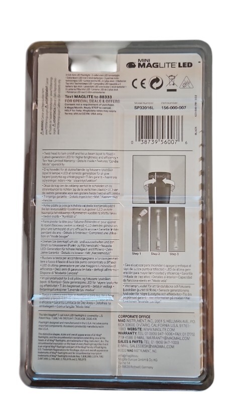 MagLIte Mini LED 2-Cell AAA Flashlight | eBay