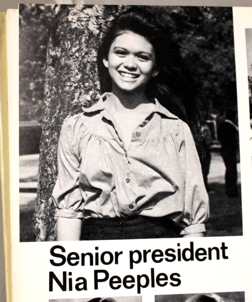 Nia Peeples, Fame, Keith Smith Basketball, 1980 Lycurgean Yearbook W ...