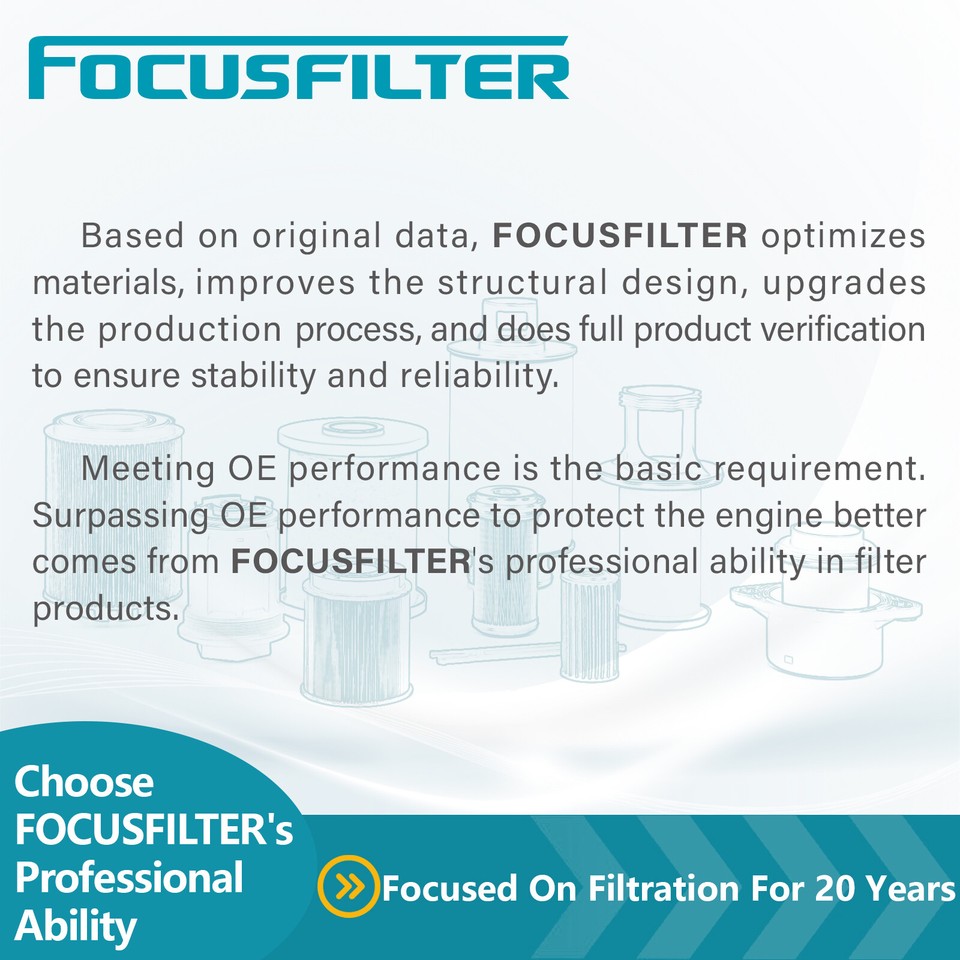 Replacement For Fleetguard Fuel Filter with Water Separator FS19915 ...