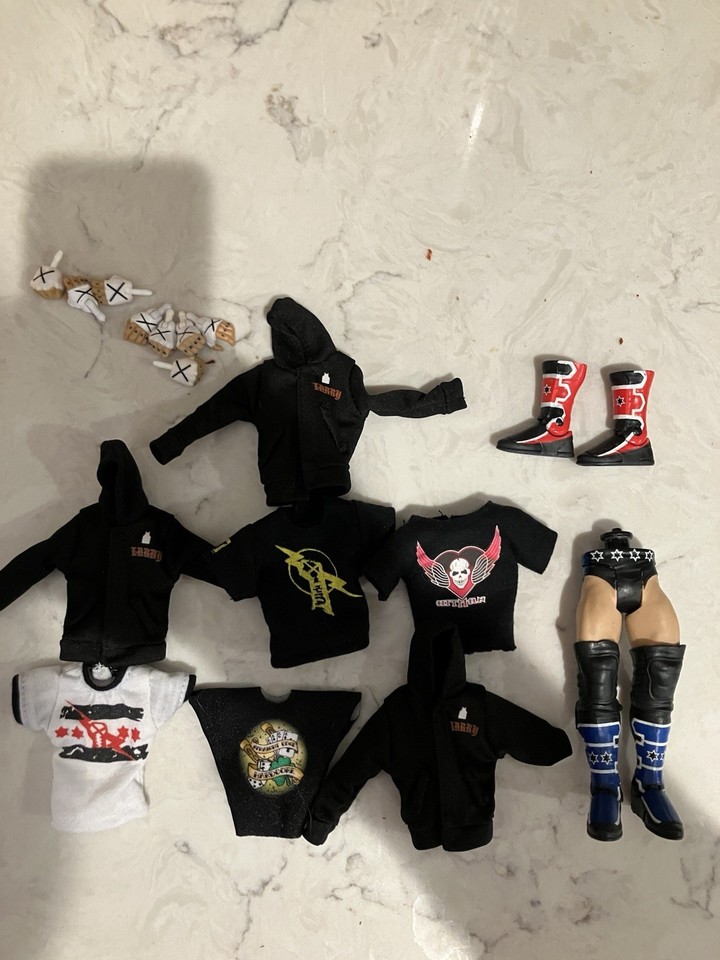 WWE/AEW CM Punk Action Figure, Soft Goods, Fodder, and Packaging Lot | eBay