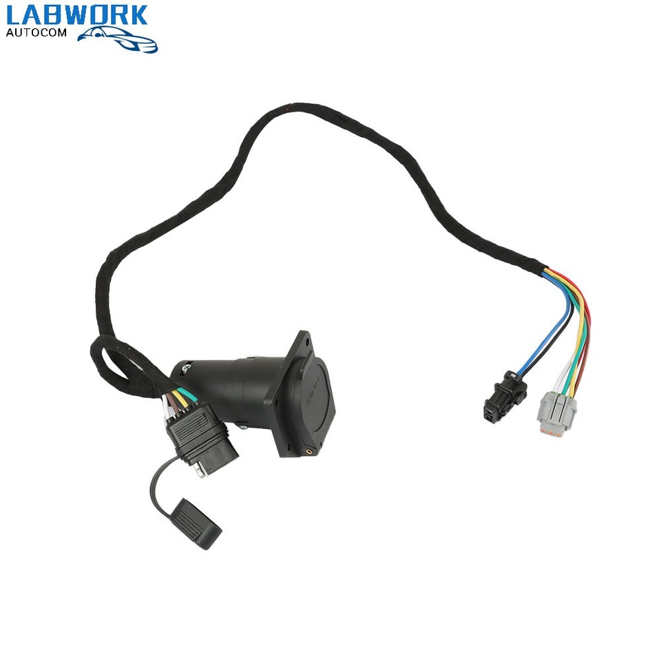 4 Way Flat and RV 7 Way Trailer Wiring Harness For Frontier 05-2022 ...