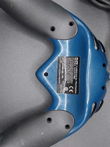 ALPS Interactive INT001 Sony PlayStation 1 PS1 Controller Blue - Works ...