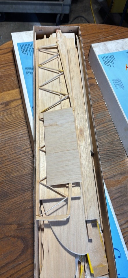 Vintage Carl Goldberg Gentle Lady 2 Meter Sailplane Balsa Model Kit | eBay