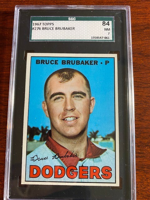 1967 Topps - Bruce Brubaker #276 for sale online | eBay