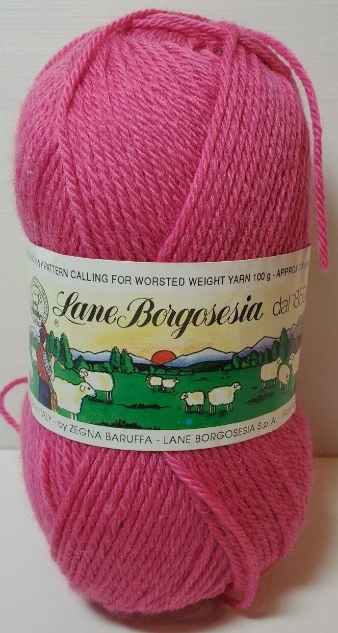 Lane Borgosesia %100 Vigin Wool 100g 215y Made in Italy | eBay