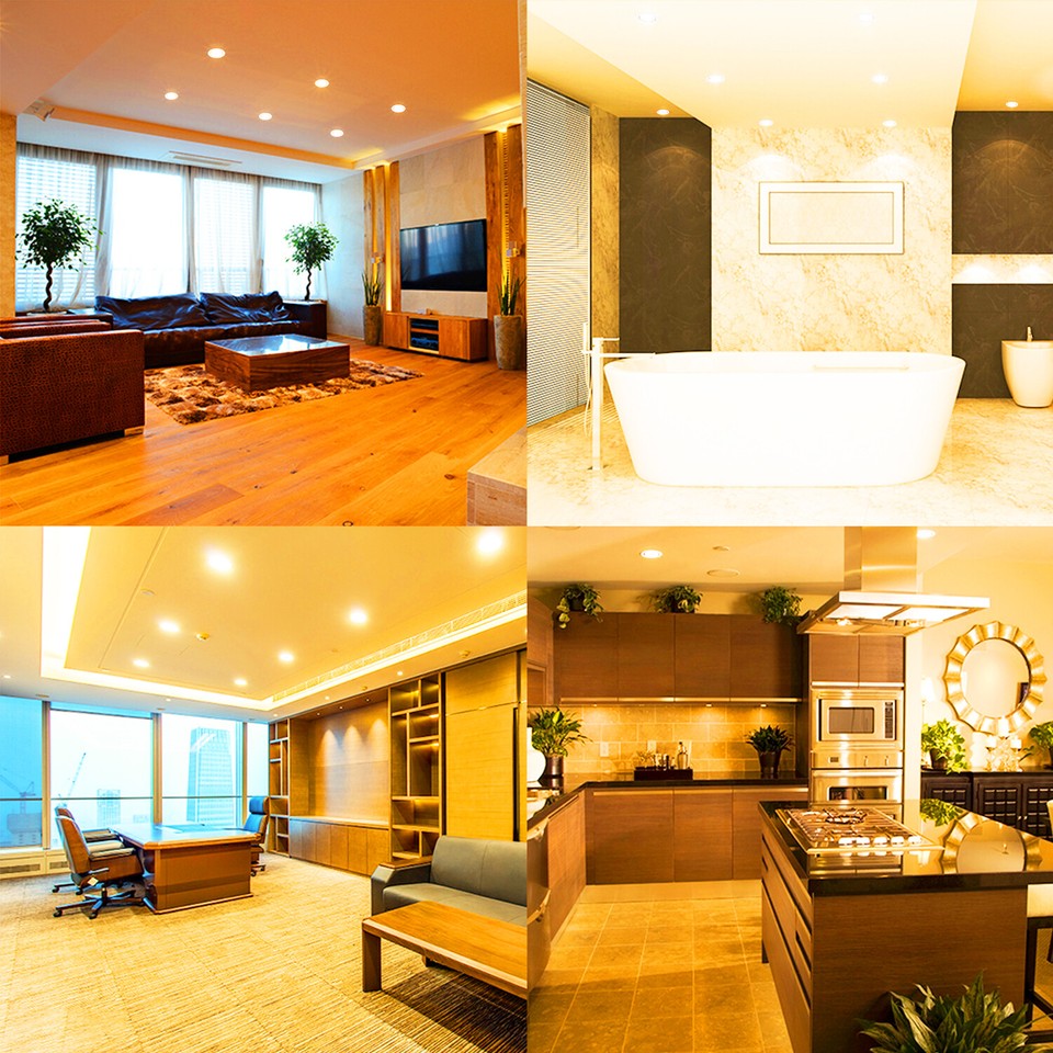 20X LED Downlight Spot Panel light 6W Recessed Ceiling Lamp Ultra-Thin ...