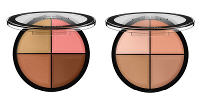 GOSH Contour Strobe Kit 4 in 1 Highlight Blush Define Shape Soft ...