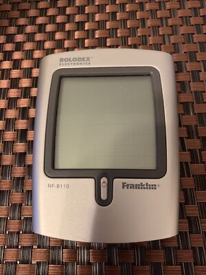 Vintage Touch Screen Personal Digital Organizer NEW Rolodex RF-8110 ...
