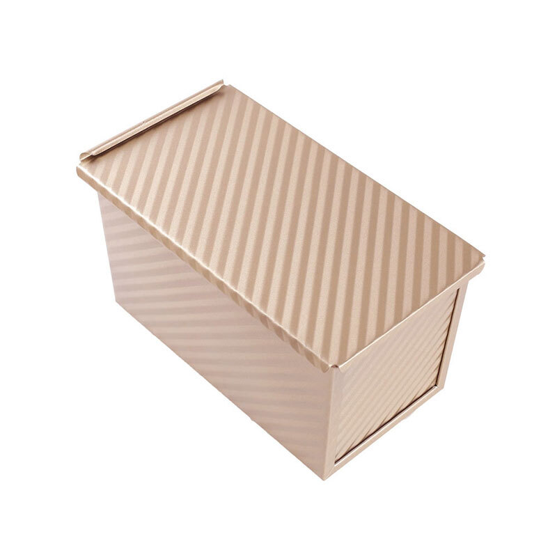 Large Non Stick Rectangle Toast Bread Loaf Tin Box Carbon Steel Baking ...