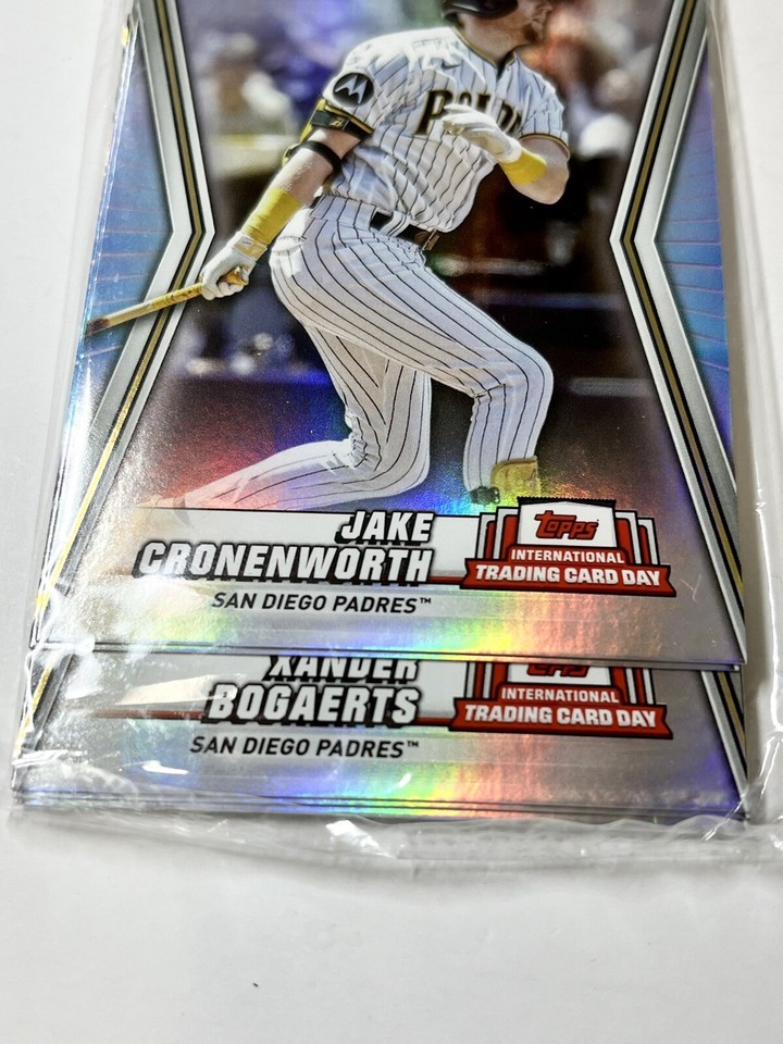 2023 Topps International Trading Card Day Padres Team Set SGA Tatis ...