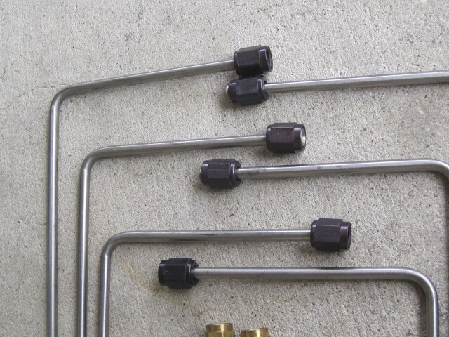 SS lines Big & Ugly Injector Hat Enderle supercharger Blower dragster ...