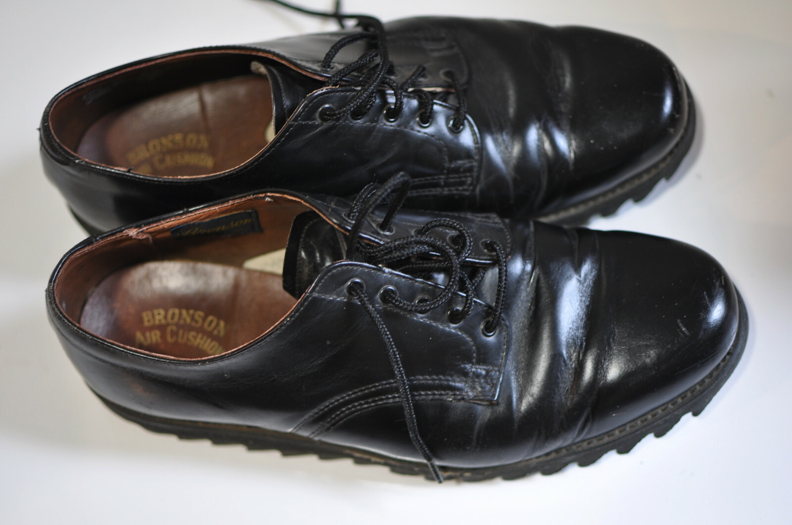 Vtg Bronson Air Cushion Mens Nathan Hack Ripple Sole MPLS MINN USA ...
