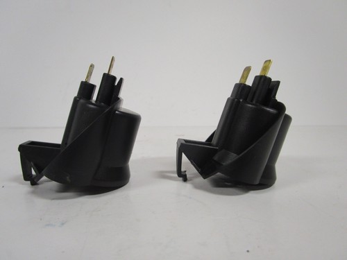 GE Fridge Light Socket, Black (SET OF 2) (660W, 250V) WR02X9391 E136278 ...