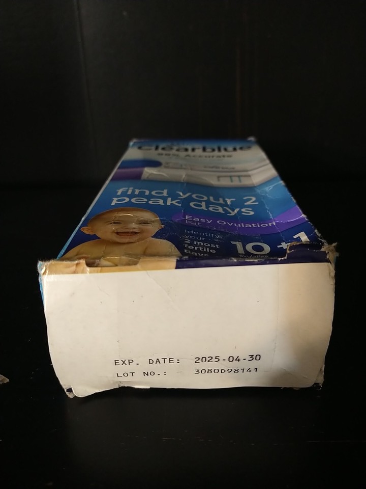 Clearblue Complete Starter Pregnancy Ovulation Kit - Blue. OPEN BOX ...