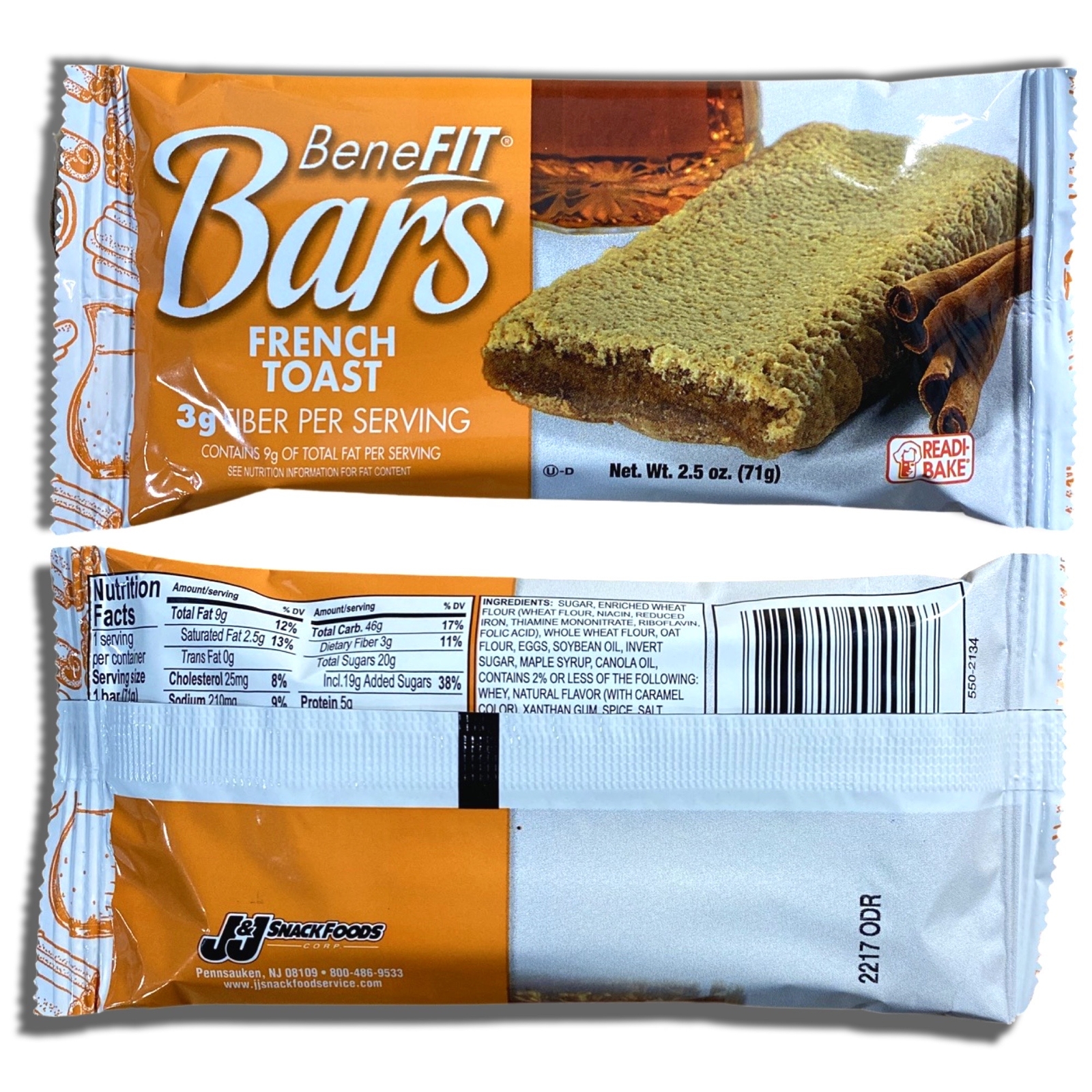 Tribeca Curations | French Toast BeneFit Bars by Readi-Bake Bundled by ...