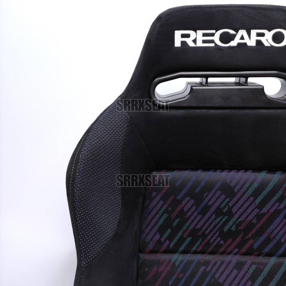 AUTHENTIC Recaro SR3 Trail Passat Front Full Set Seat | Black ...
