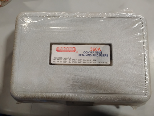 Proto J360A, 6pc. Set Convertible Retaining Ring Plier Set | eBay