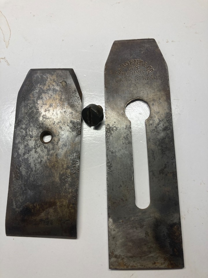Sargent and Co Warranted Cast Steel Wood Plane Knife | eBay