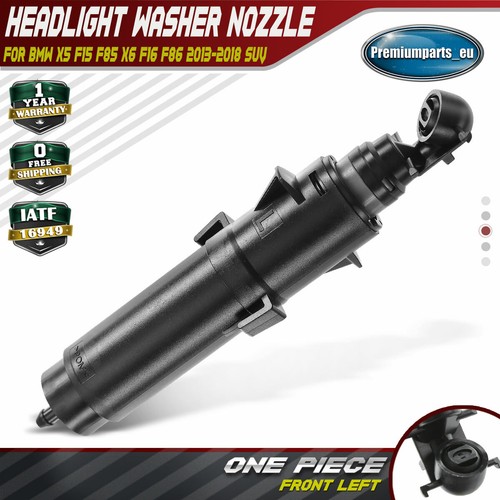 Headlight Washer Nozzle Left for BMW X5 F15 F85 X6 F16 F86 2013-2018 ...