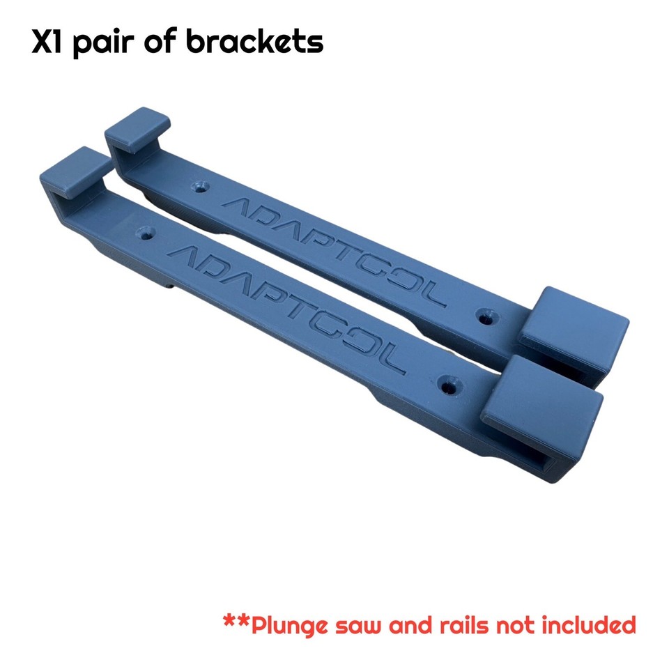 Erbauer Plunge Saw Guide Rail Track Mounting Brackets. Storage 1 PAIR ...