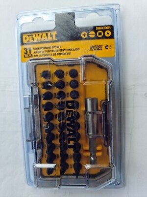 Dewalt Screw Driving Set - Impact - 31 Piece Set - DWAX100IR | eBay ...
