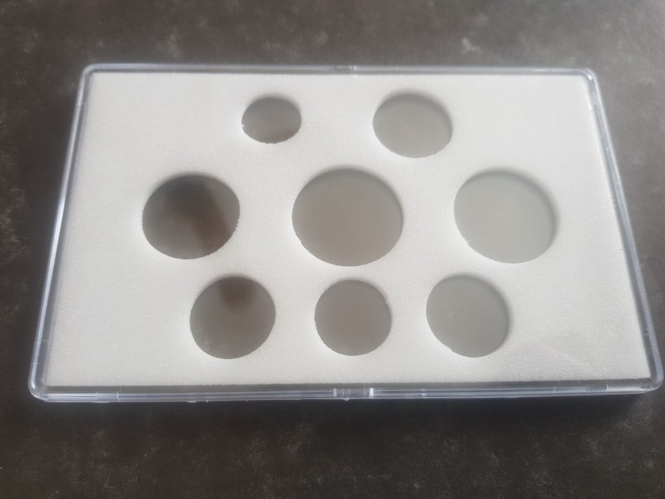 Acrylic Coin Display Case for Pre-Decimal Coin Collection - 1950-1967 ...