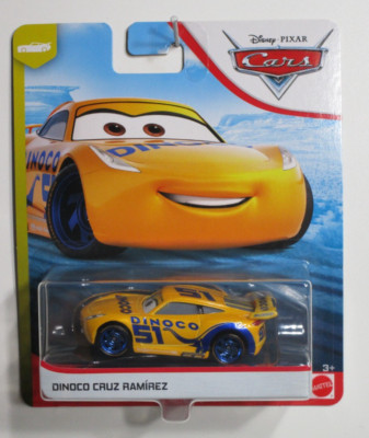 DISNEY PIXAR CARS DINCO CRUZ RAMIREZ CAR #51 NEXT GEN PISTON CUP RACERS ...