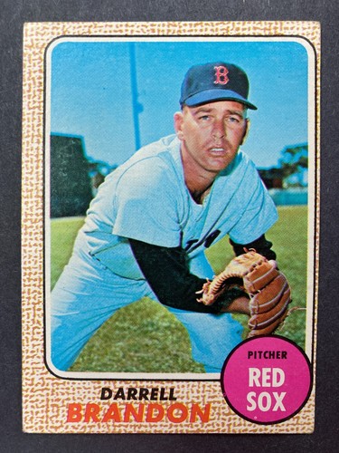 1968 Topps #26 Darrell Brandon (Boston Red Sox) | eBay