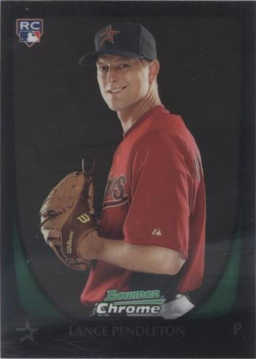2011 Bowman Draft Picks & Prospects - Chrome Lance Pendleton #68 (RC ...