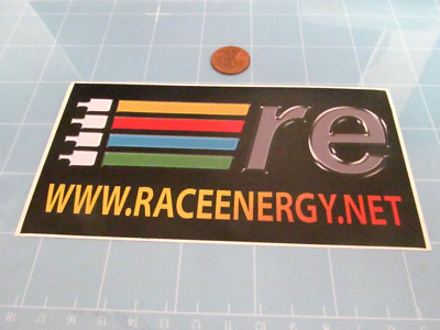 RACE ENERGY Sticker / Decal RACING ORIGINAL old stock | eBay