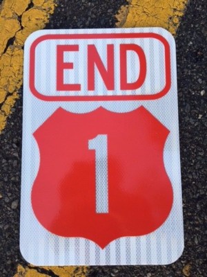 KEY WEST US Highway 1 FLORIDA road sign 12"x18" - DOT style - US 1 ...
