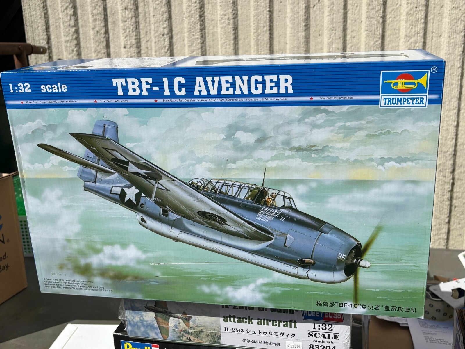 TRUMPETER # 02233 1/32nd SCALE TBF-1c AVENGER MODEL KIT | eBay
