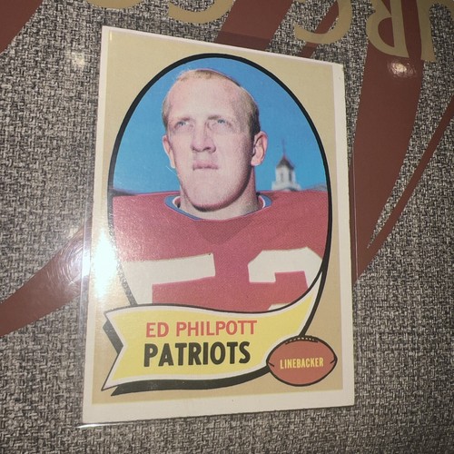 🔥Ed Philpott TOPPS NFL Football Card 1970 #138 Patriots 🔥1027 | eBay