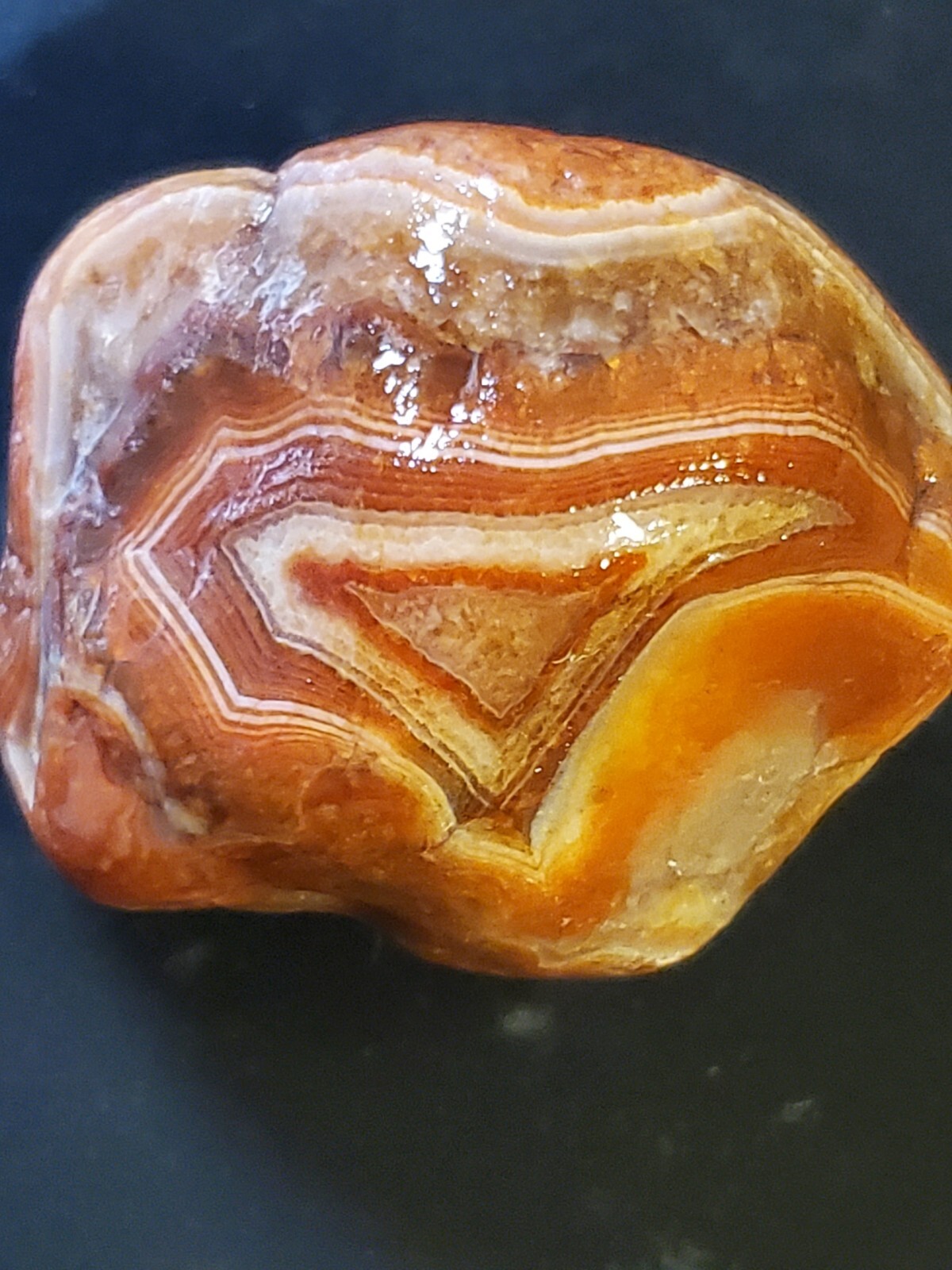 69g Lake Superior Banded Candystripe Floater Agate Lapidary Rough | eBay