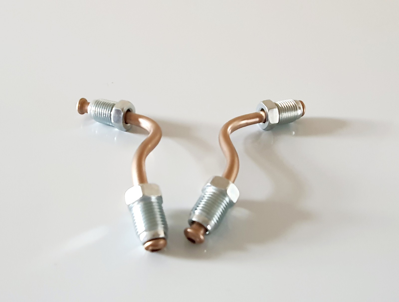 Copper/Nickel Front 1Pair Brake Pipes For Vw Transporter T4 Lucas ...