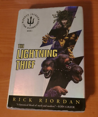 THE LIGHTNING THIEF Rick Riordan 2005 First Edition Percy Jackson first ...