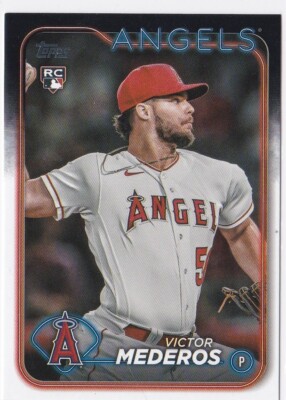 2024 Topps Rookie Victor Mederos #270 Angels | eBay