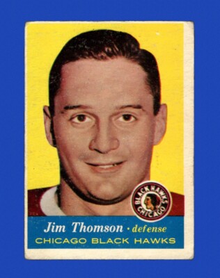 1957-58 Topps Set-Break # 23 Jim Thomson LOW GRADE (crease) *GMCARDS ...