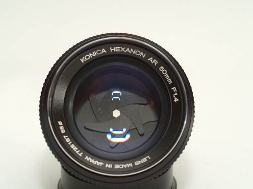 Konica Hexanon AR 50mm F1.4 | eBay