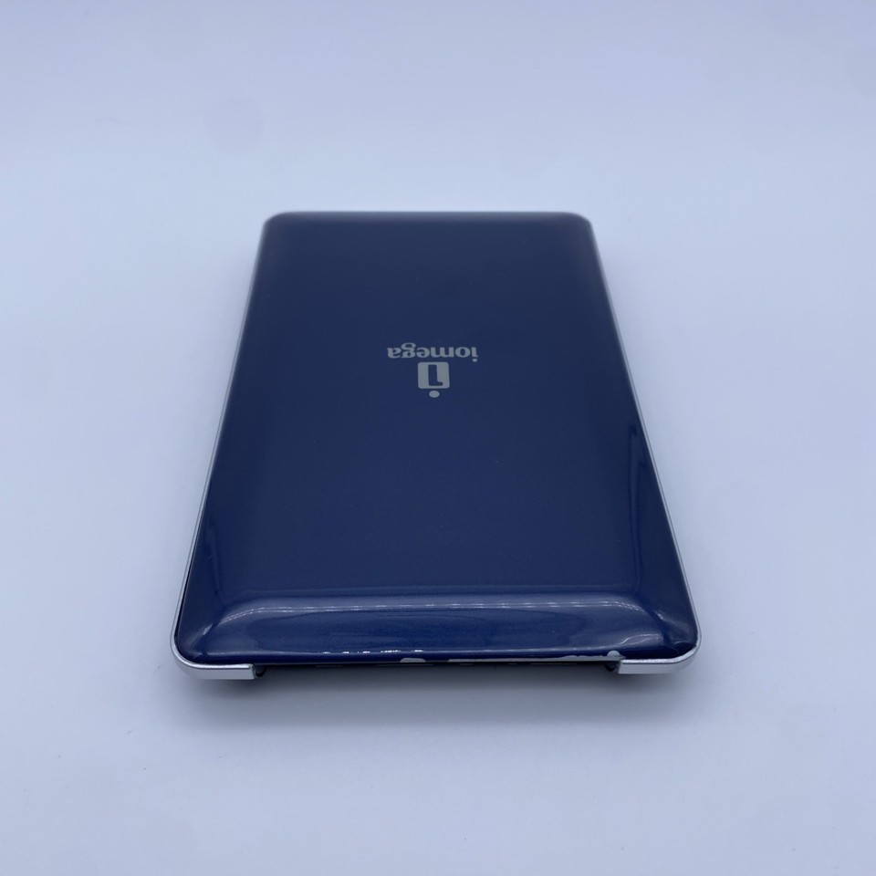 Iomega eGo RPHD-TG Blue USB 2.0 2.5" Portable External Hard Drive For ...