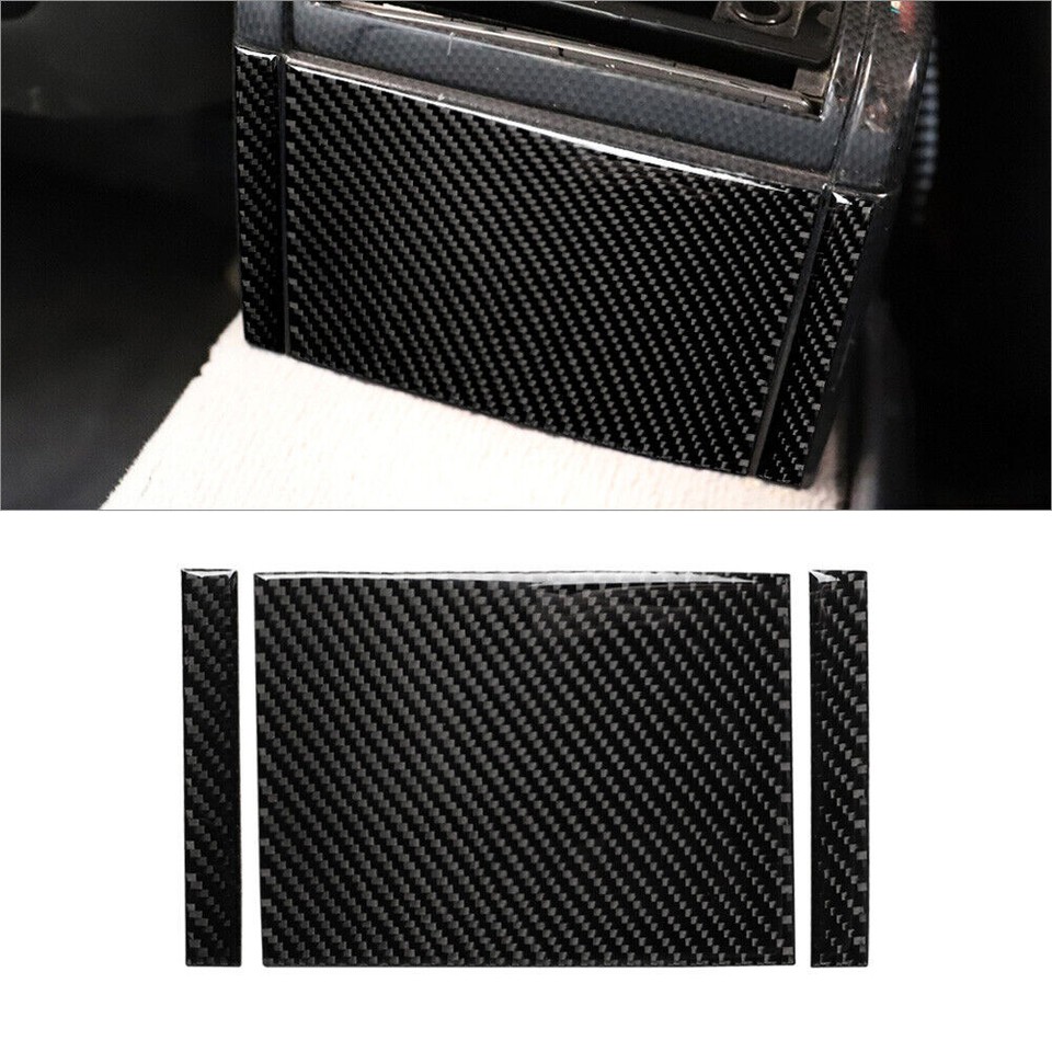 40Pcs For BMW 3 Series E46 1998-05 Carbon Fiber Full Interior Kit Cover ...