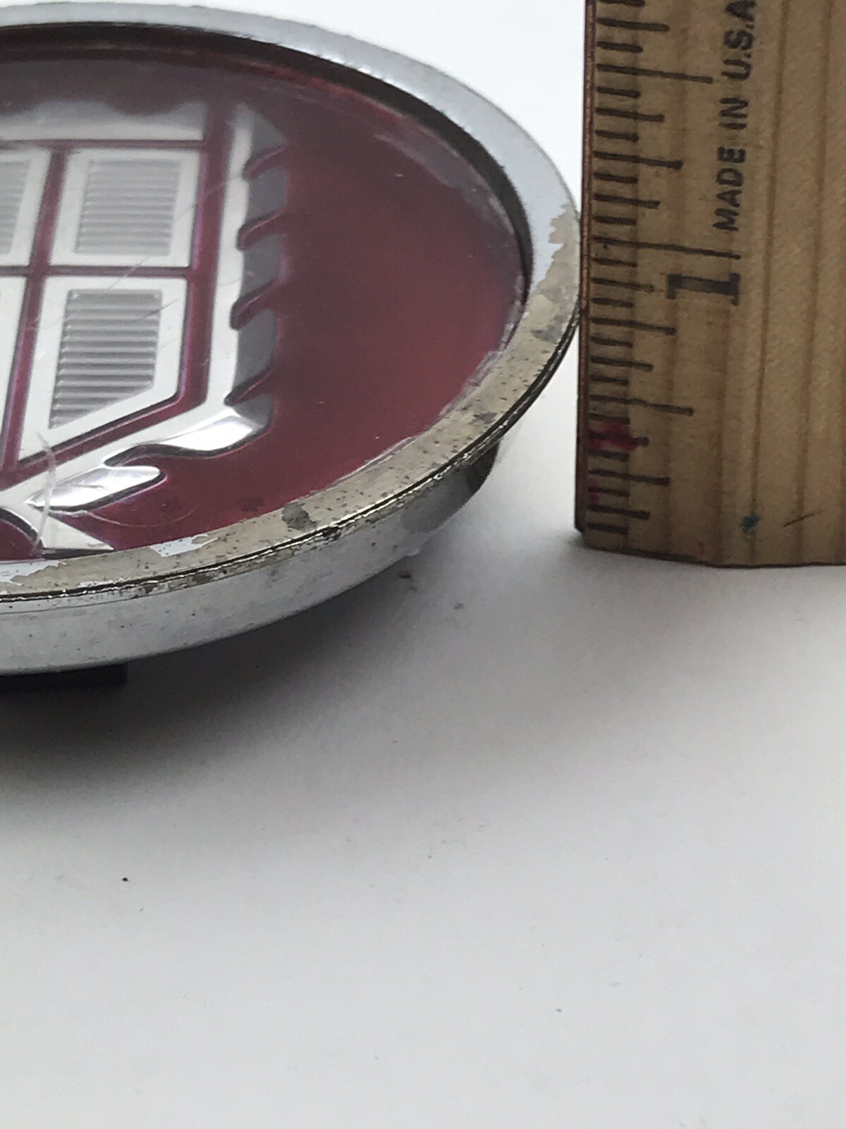 Ford Hubcap Insert Center Cap E3AC-1141-AA 65689 Red Fairmont LTD 1979 ...