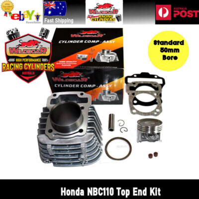 Piston Cylinder Rings Top End Rebuild Kit For Honda NBC110 NBC 110 ...