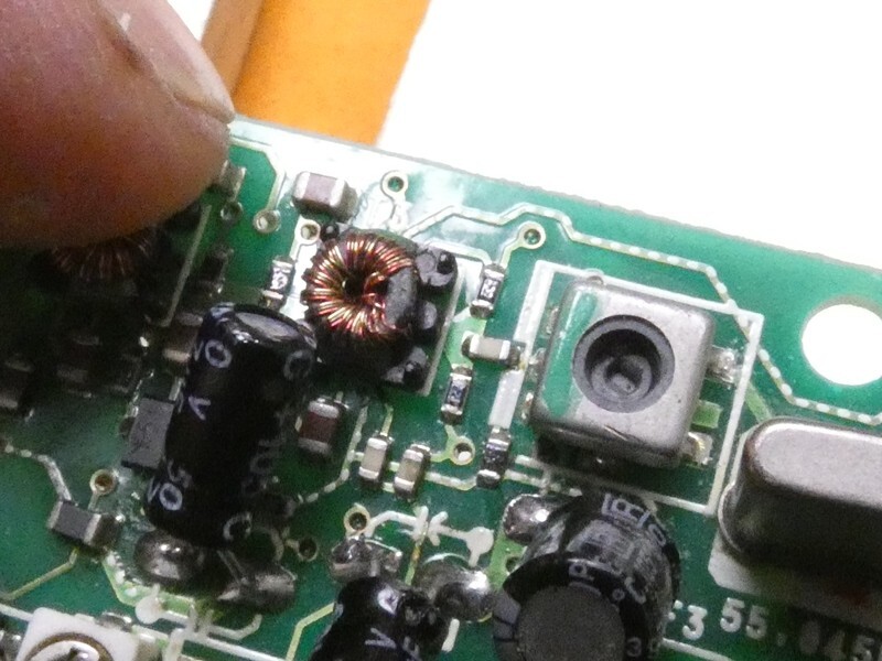 Sony ICF - SW55 shortwave radio / Radial Capacitor Replacement Repair ...