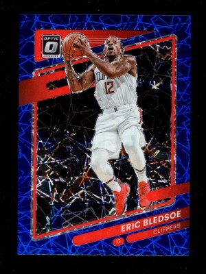 2021-22 OPTIC BLUE VELOCITY HOLO PRIZM #73 ERIC BLEDSOE CLIPPERS | eBay